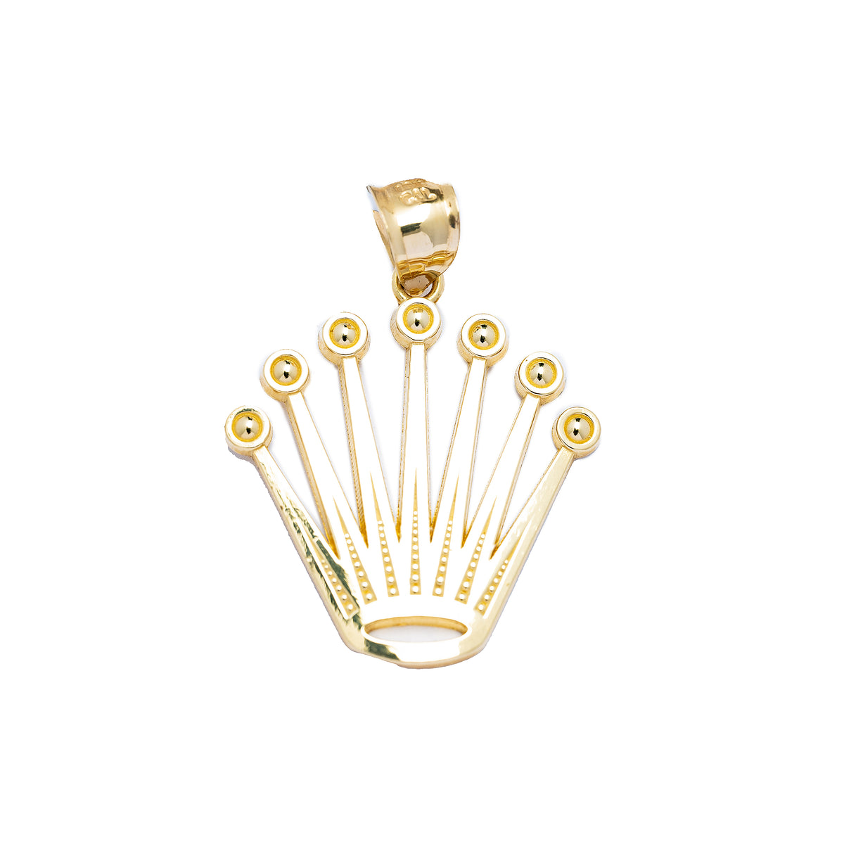 10k Gold Rolex logo Pendant – Artwell&Co