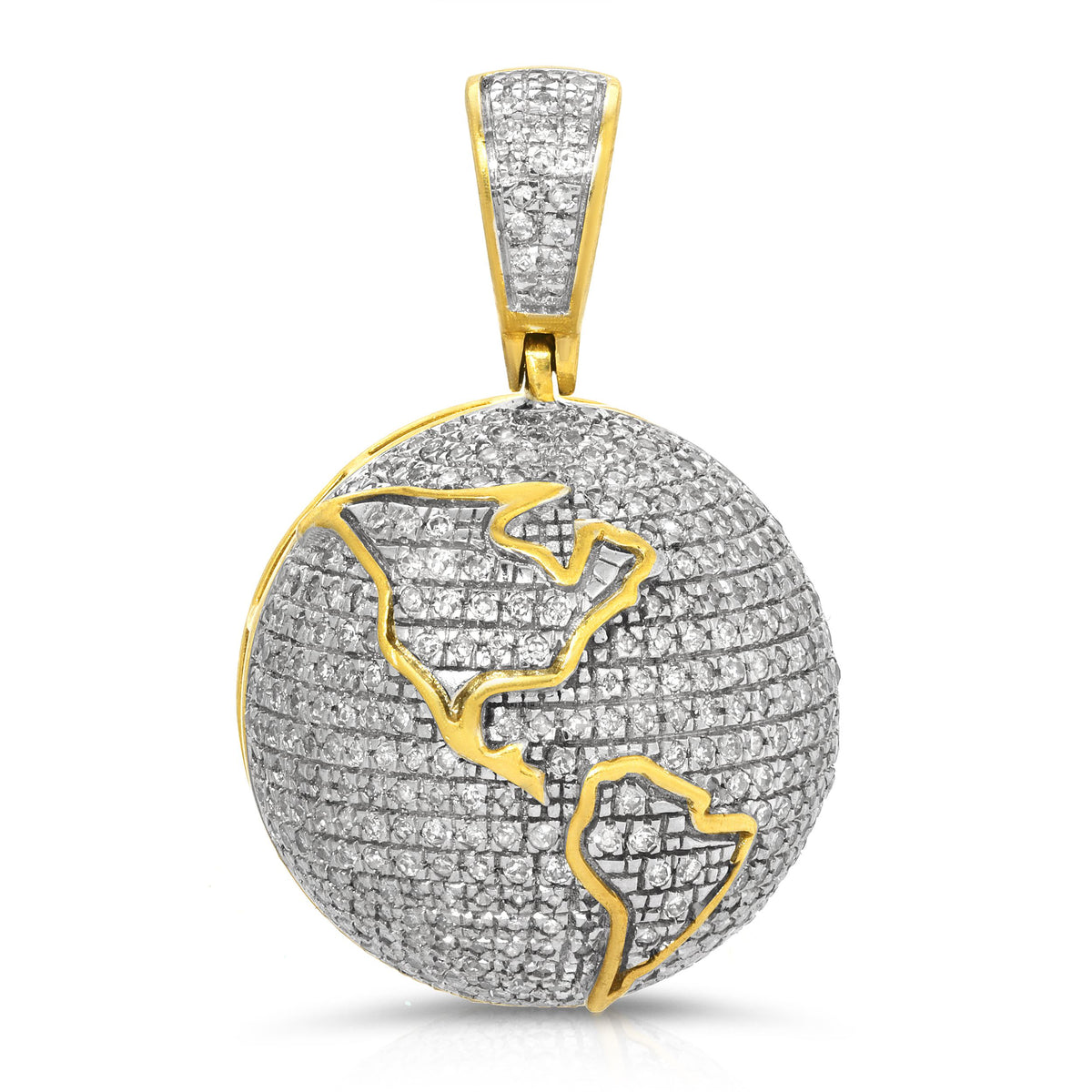 Globe Diamond Pendant – Artwell&Co